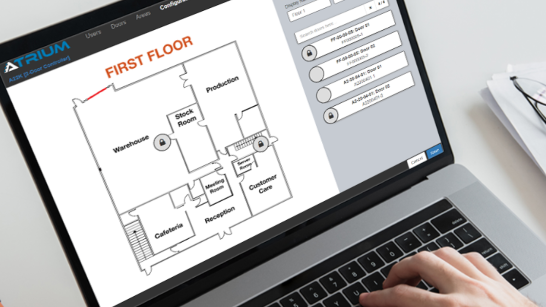 Enkelt och tillförlitligt passersystem I Atrium Krypto I CDVI Nordic